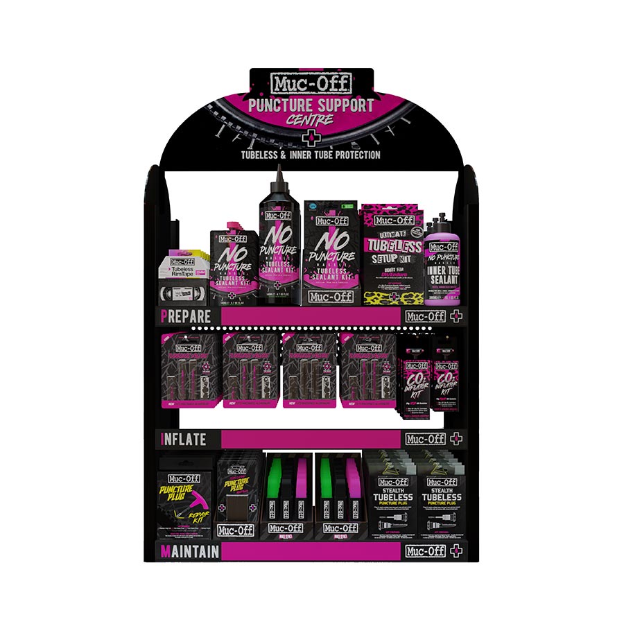Muc-Off, Slatwall PIM Display, Slatwall Mounted, Kit – RACKTRENDZ